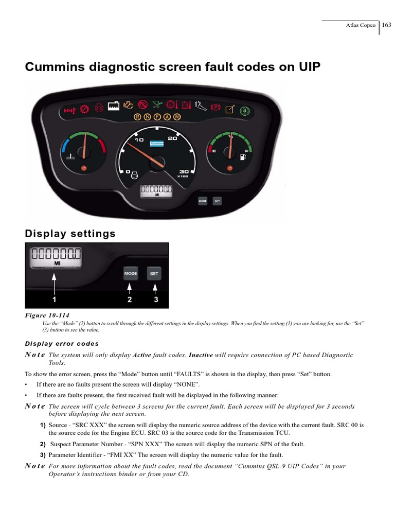 Cummins Fault Codes and Diagnostics | PDF | Fuel Injection | Turbocharger