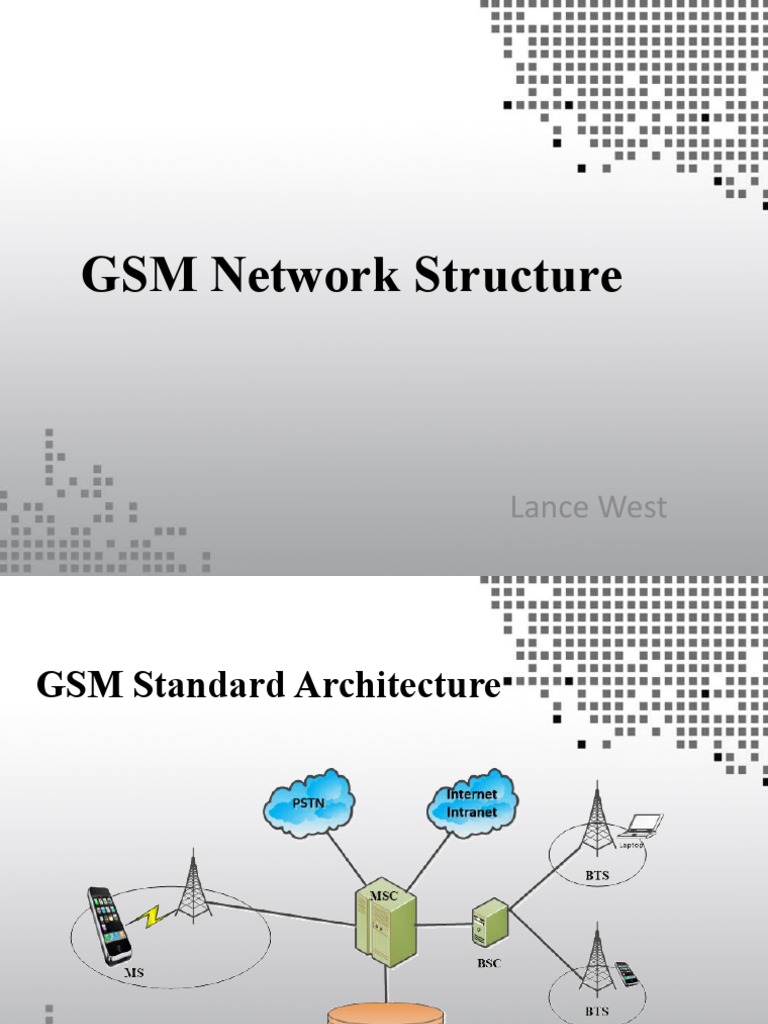 GSM Network Structure | PDF | Radio Resource Management | Computer ...
