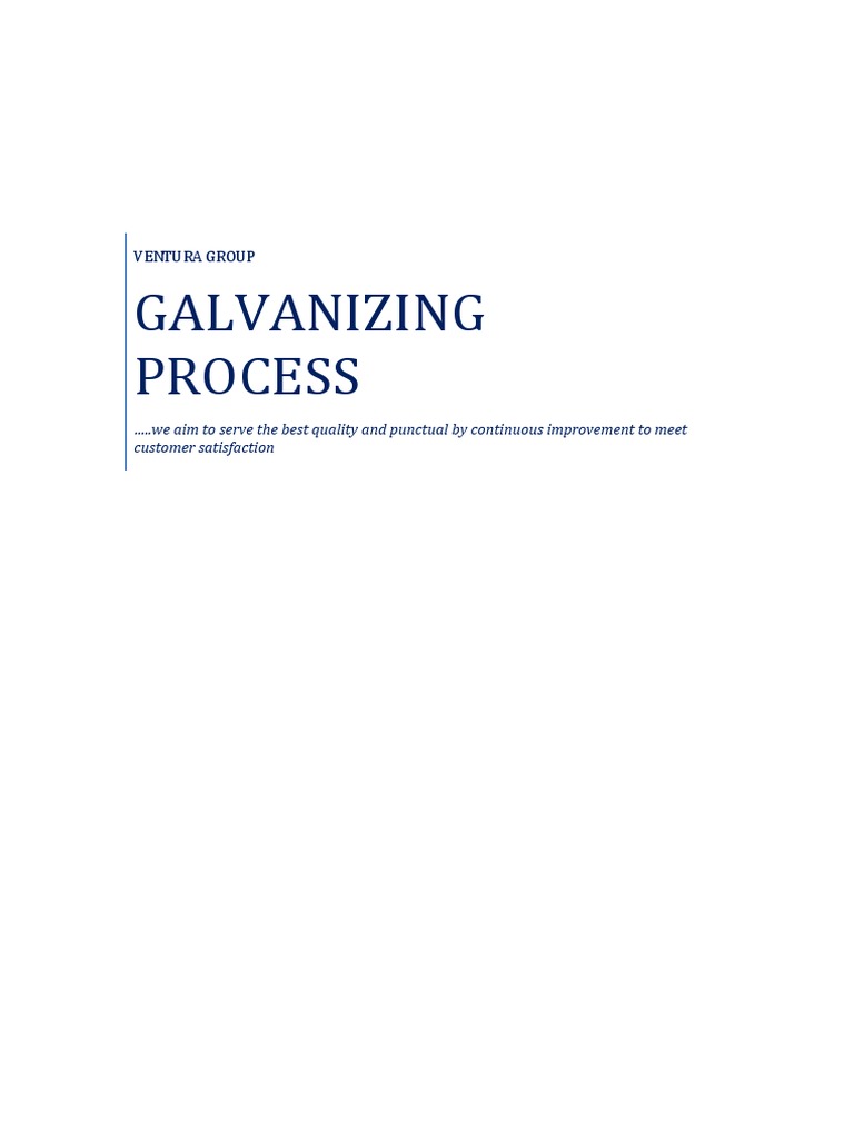 Galvanizing Services | Download Free PDF | Galvanization | Corrosion