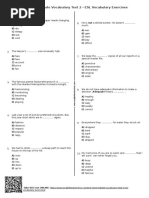 Causative Verbs Multiple Choice | PDF
