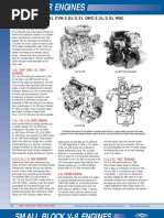Engine Weight Chart | PDF | V8 Engine | V6 Engine
