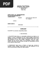 Sample Complaint Affidavit For Violation of RA 9262 | PDF | Marriage ...