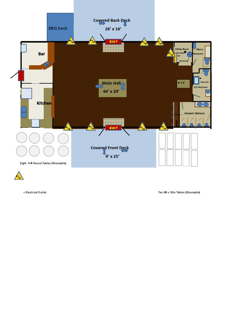 Steelhead-Community-Hall-Hall-Layout | PDF | Interior Design ...