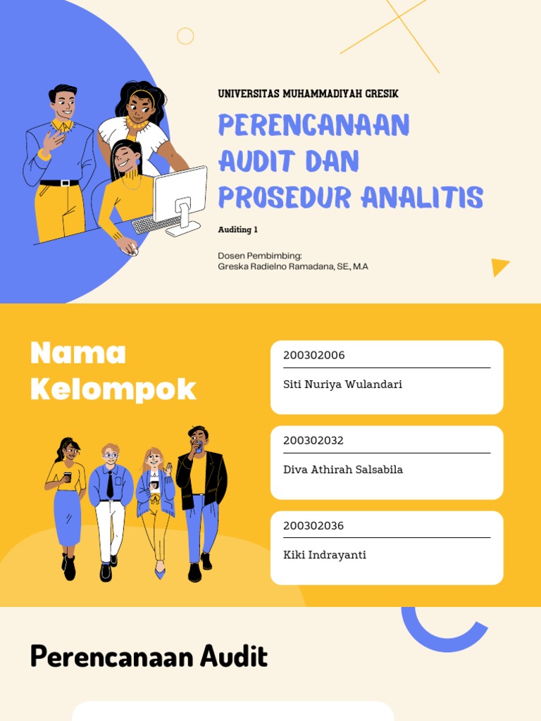 (PPT) Kel 1 - Materi 7 - Perencanaan Audit Dan Prosedur Analitis | PDF | Pengelolaan Keuangan & Uang