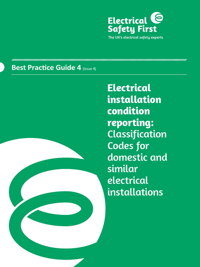 Electrical Installation Condition Reporting:: Classification Codes For ...