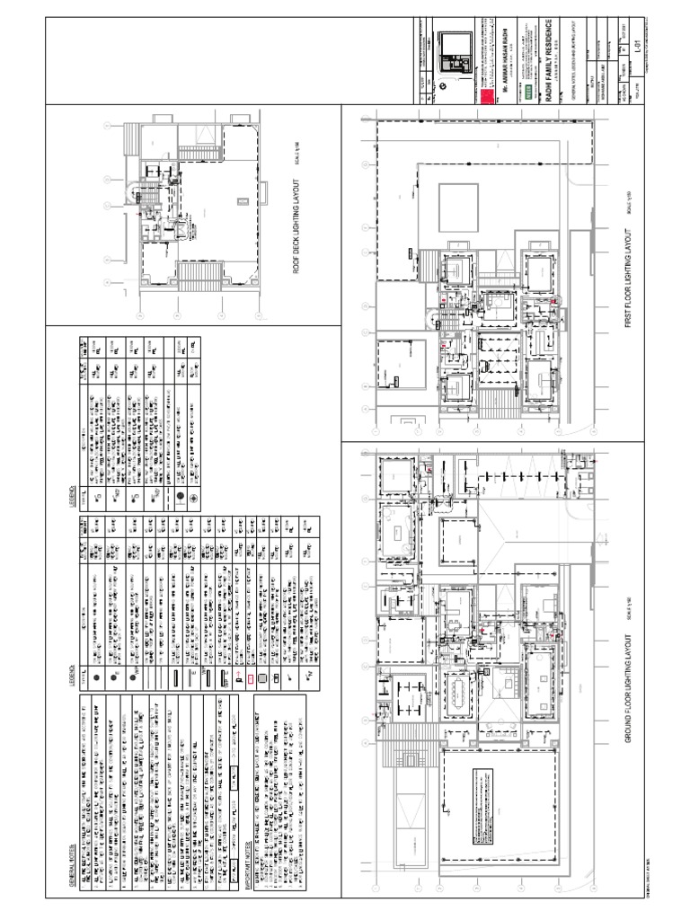 b417 Tender Drawings - Electrical | PDF