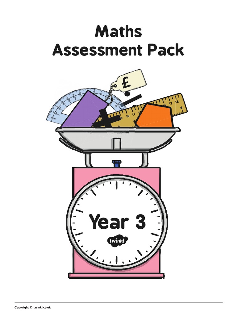 T PA 101 Year 3 Maths Assessment Pack | PDF