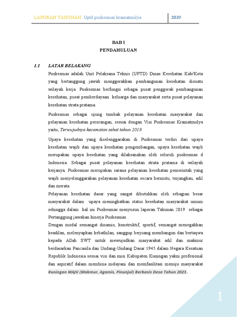 Lap Tah 2019 | PDF | Ilmu Sosial