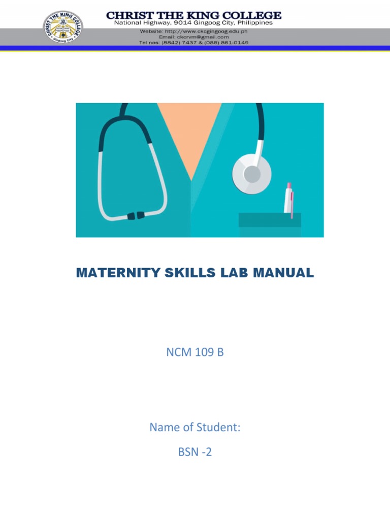 NCM 109 B Skills Lab Manual IV Insertion | PDF | Intravenous Therapy ...