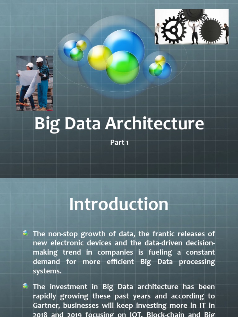 Chapter 6 - Big Data Architecture Part 1 | PDF | Big Data | Apache Spark