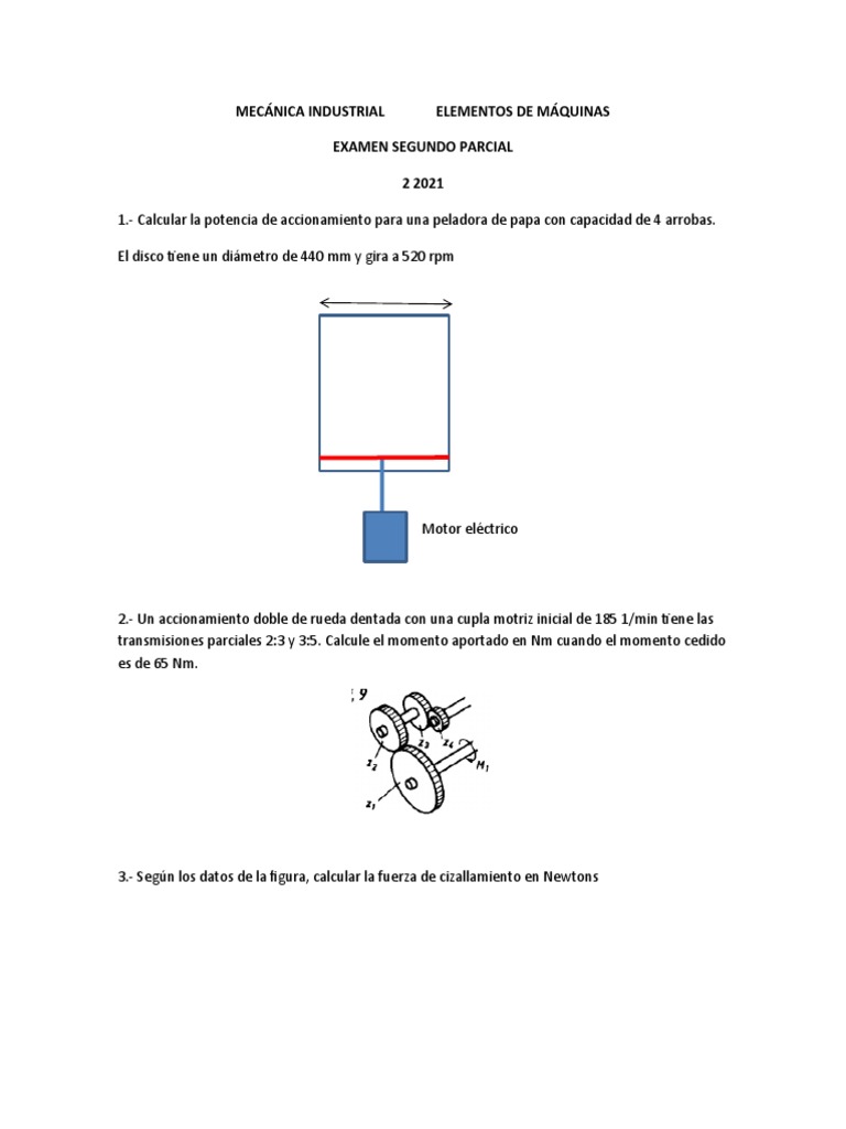 Examen Práctico Segundo Parcial 2 2021 | PDF
