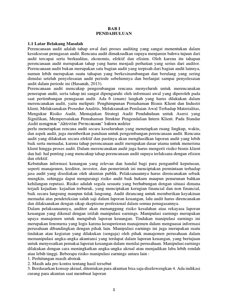 Kel 8 Prak Audit | PDF | Pengelolaan Keuangan & Uang