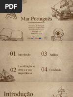 Análise Do Poema "Mar Português" | PDF | Poesia