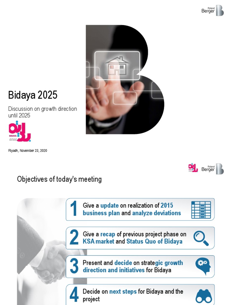 STRATEGY - 20201123 - Bidaya RB - Board Update - vSENT | PDF | Market ...
