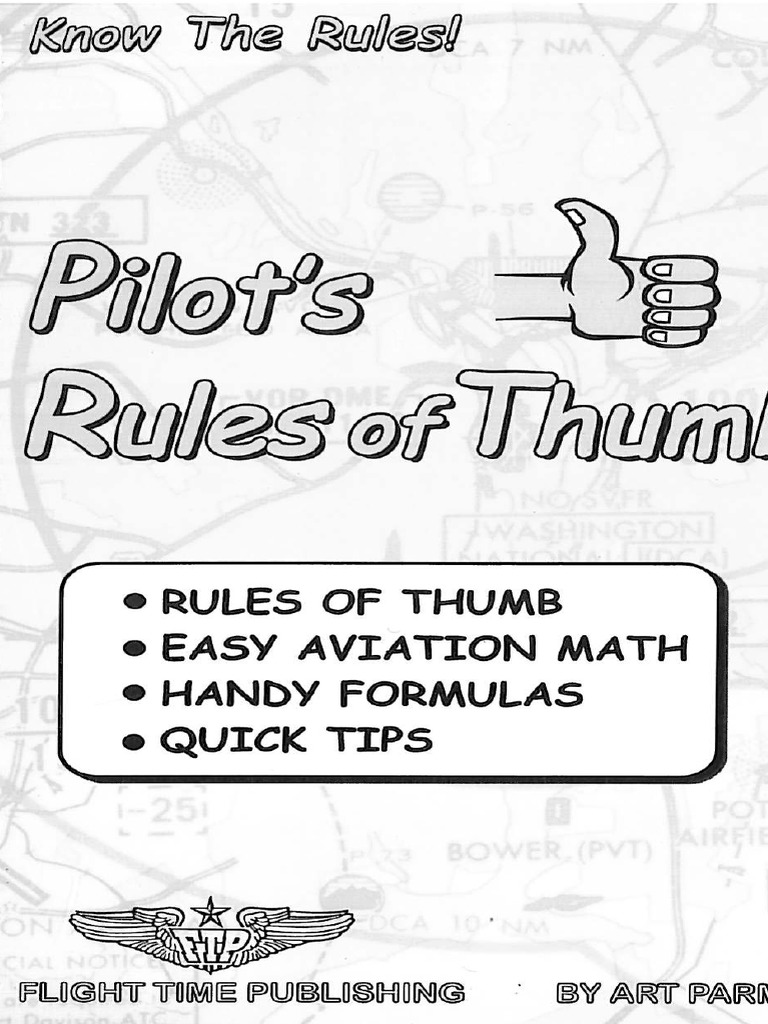 Pilot's Rules of Thumb | PDF