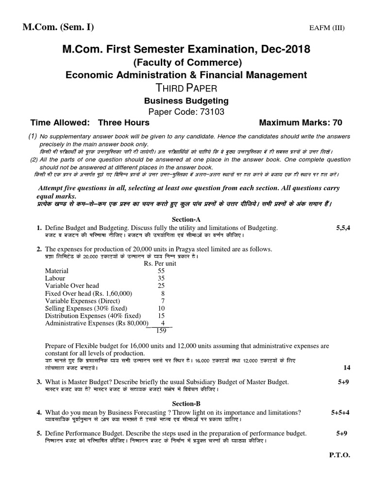 I Sem EAFM Public Finance | PDF | Economies | Statistics