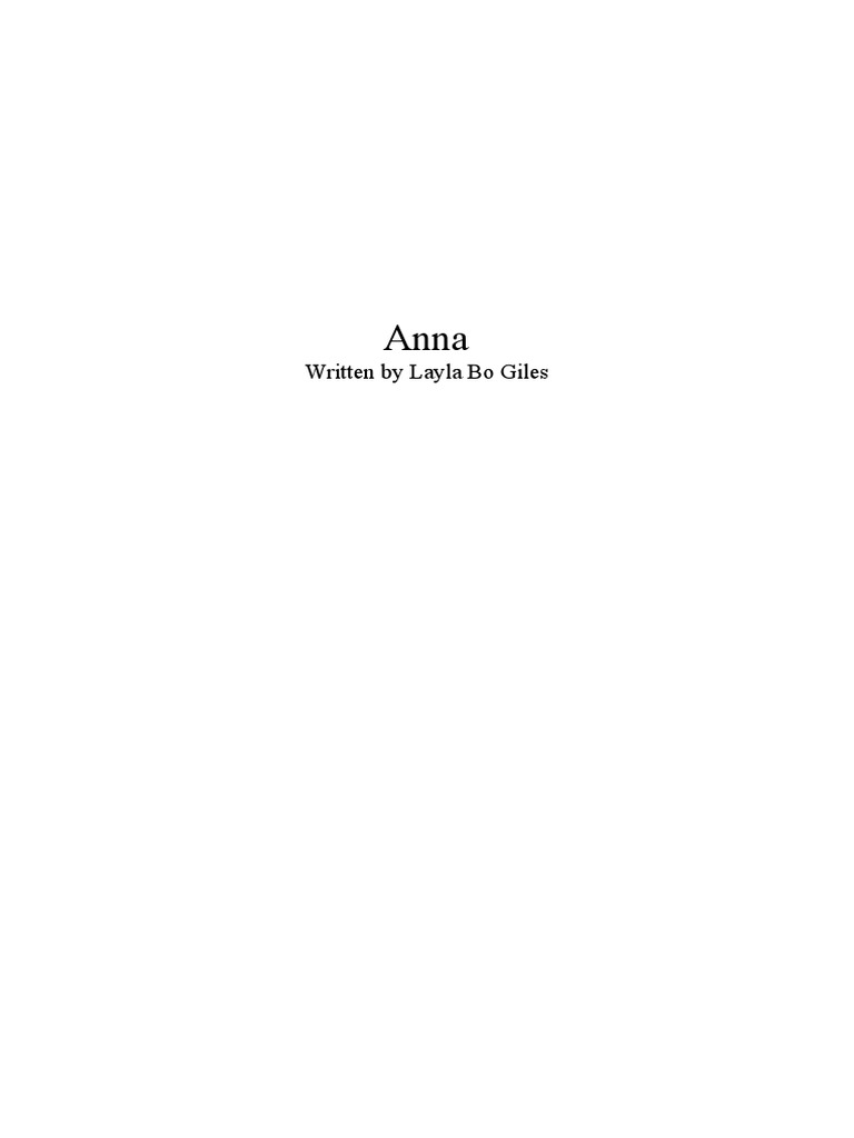 Anna Initial Script | PDF