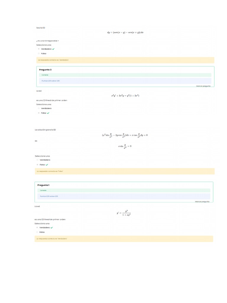 Examen y Prueba I Parcial MM-411 | PDF