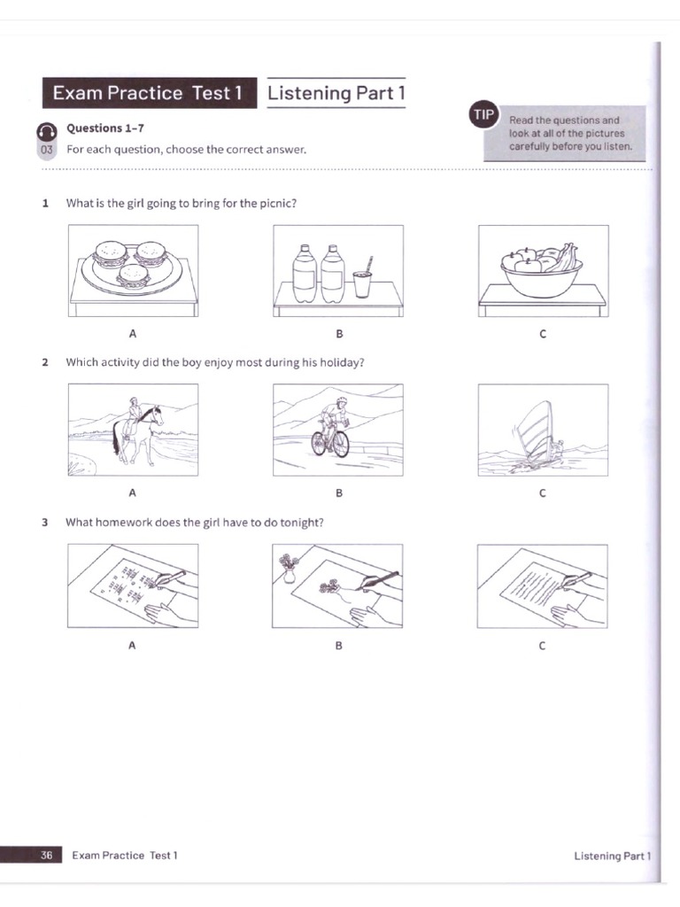 Listening Pet 1 | PDF