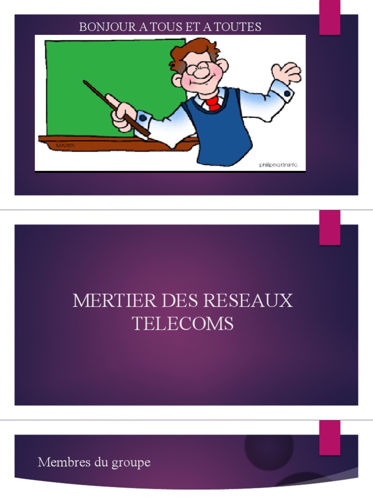 Metier Reseau Et Telecoms | Descargar gratis PDF | Télécommunications ...