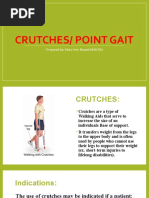 3-Point Gait Description and Procedure | PDF | Health Care | Clinical ...