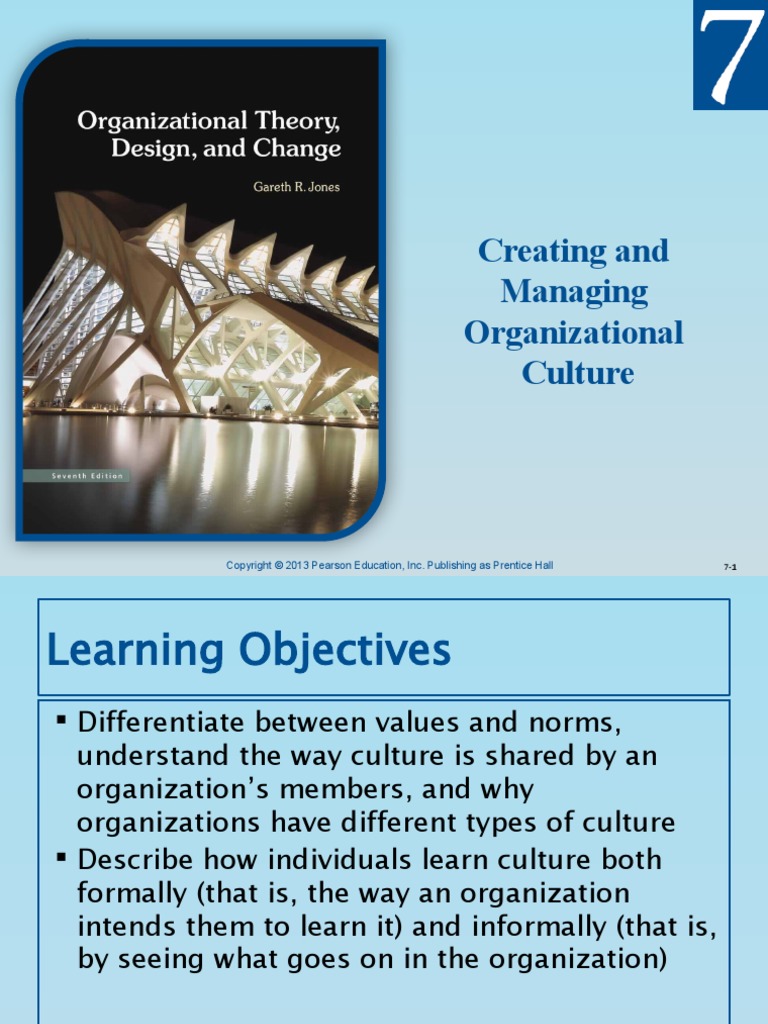 Chapter 07 | PDF | Organizational Culture | Value (Ethics)