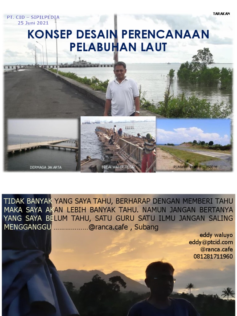 Desain dan Perencanaan Pelabuhan Laut | PDF