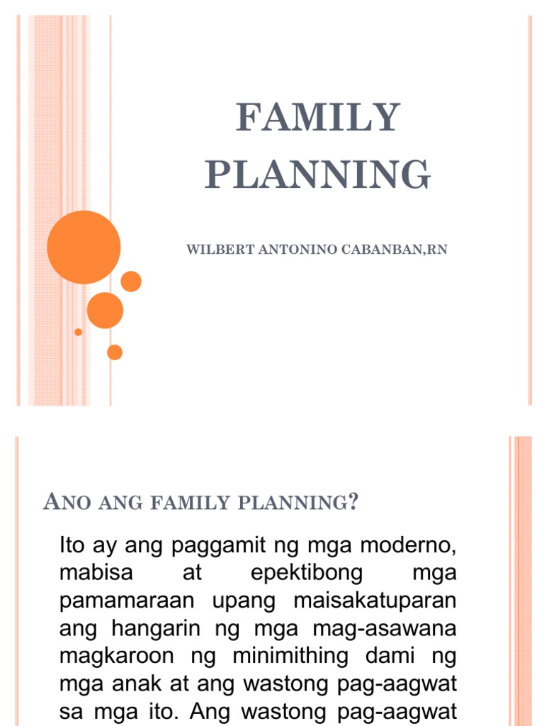 Family Planning | PDF
