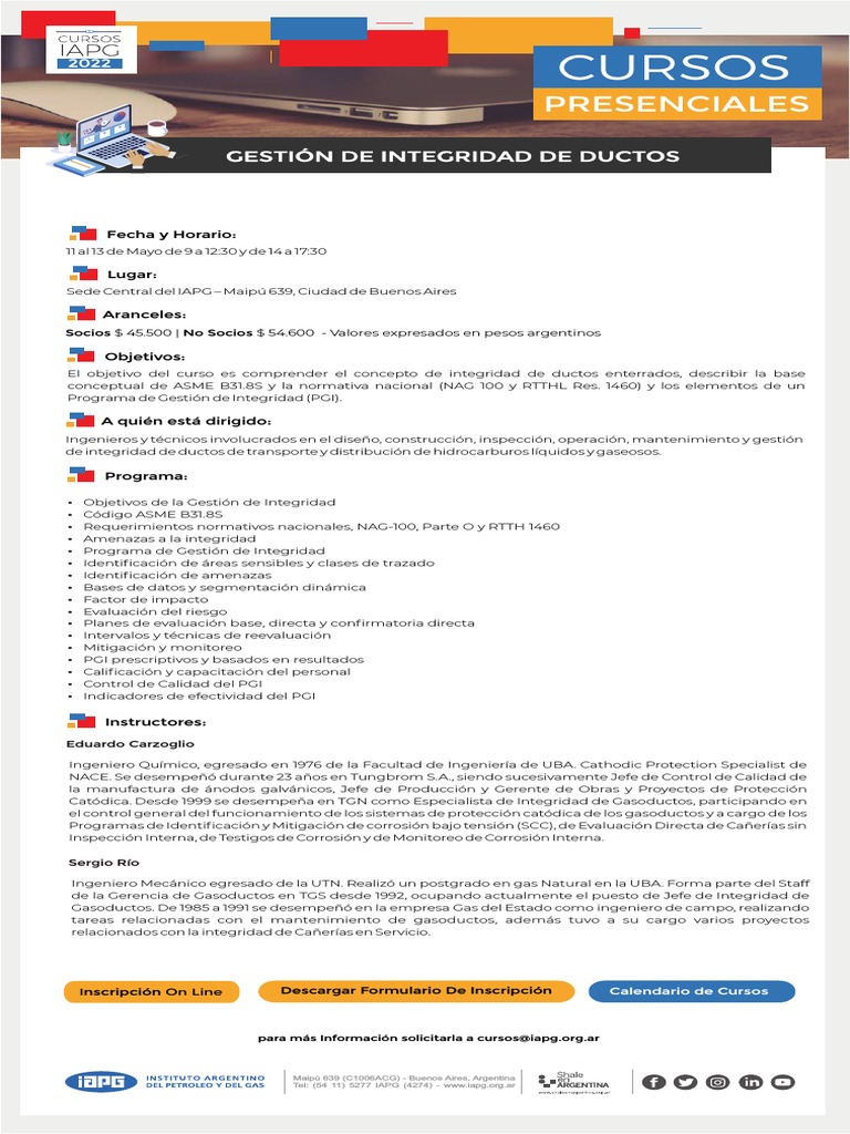 Gesti N de Integridad de Ductos | PDF | Transporte por tubería | Ingeniería