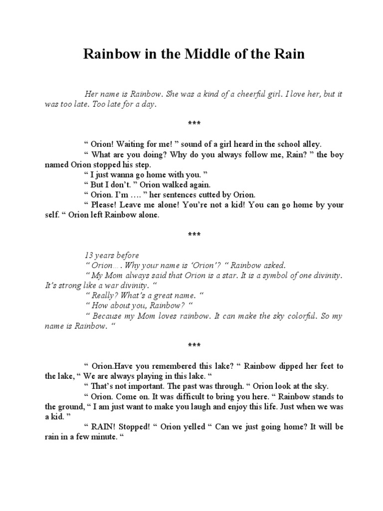 Rainbow | PDF | Leisure