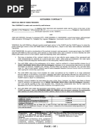 Proposed Retained Agreement | PDF | Paralegal | Lawyer