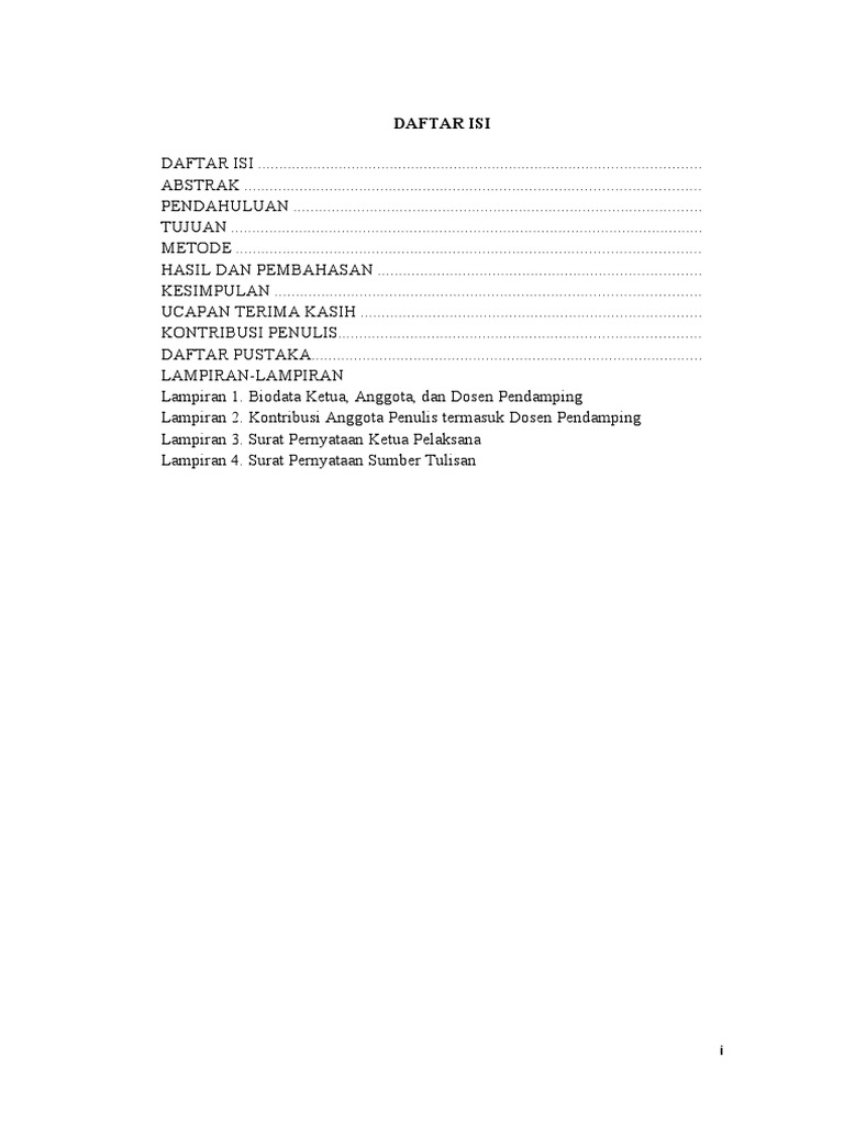 Format PKM Ai 2021 | PDF