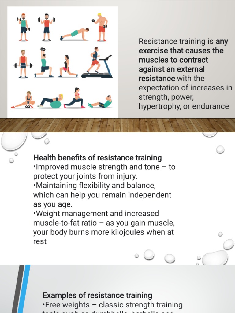 The Benefits and Basic Principles of Resistance Training | PDF