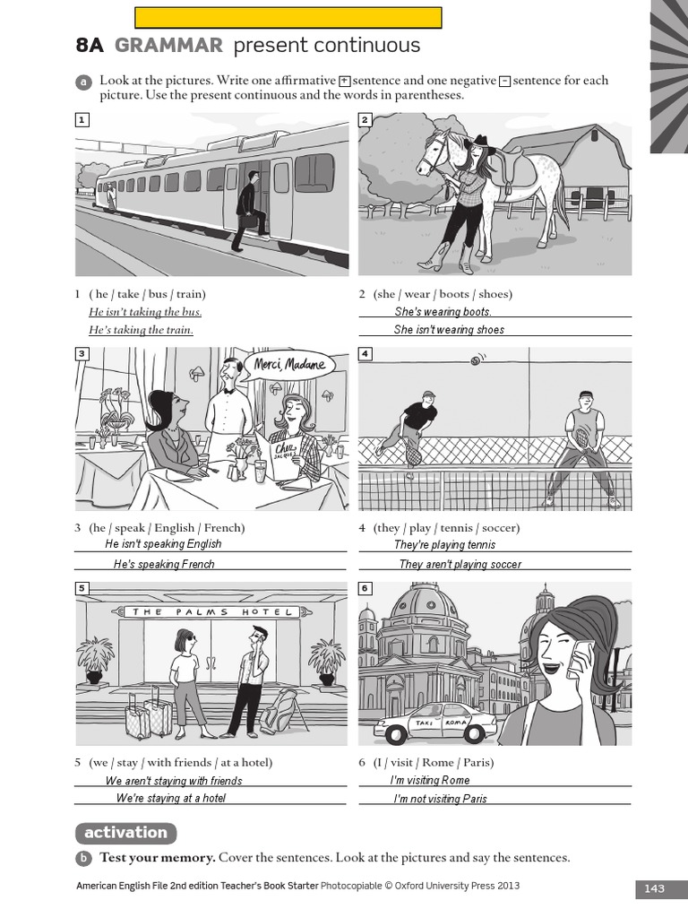 Grammar Unit 8 | PDF