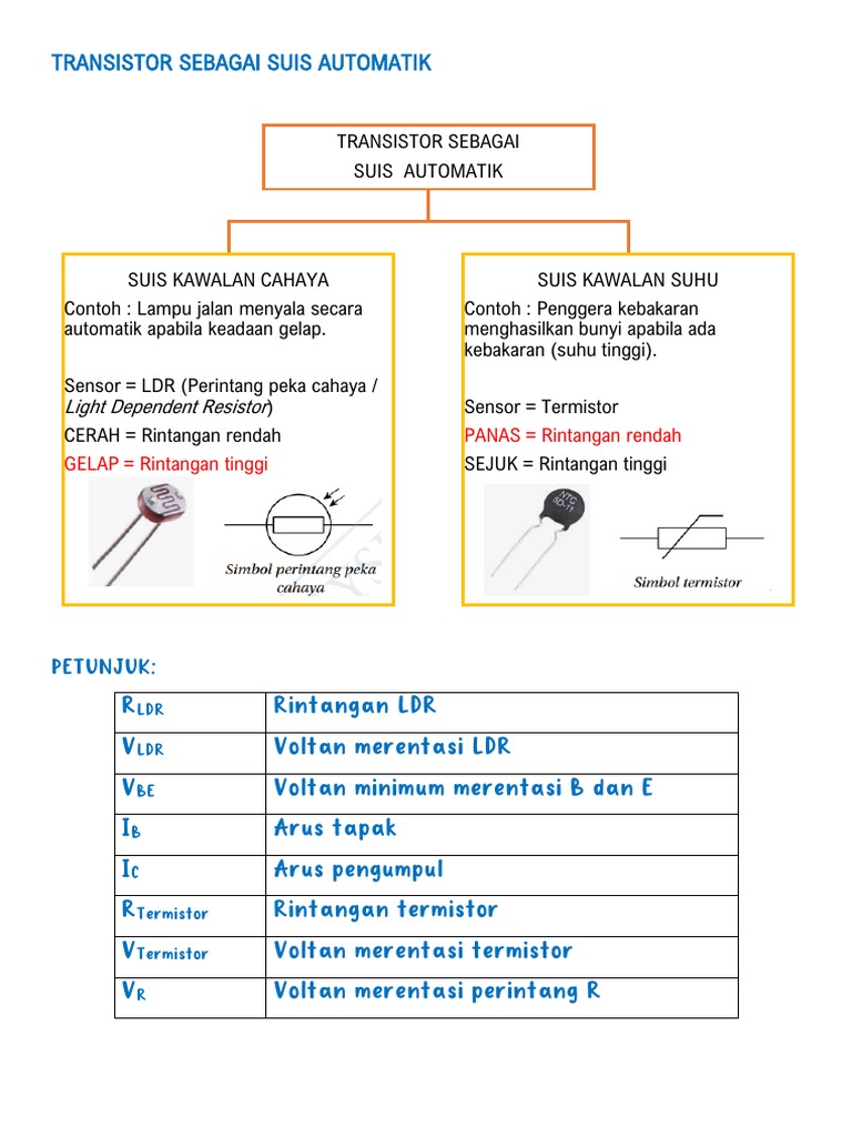 Nota Fizik T5 Transistor | PDF