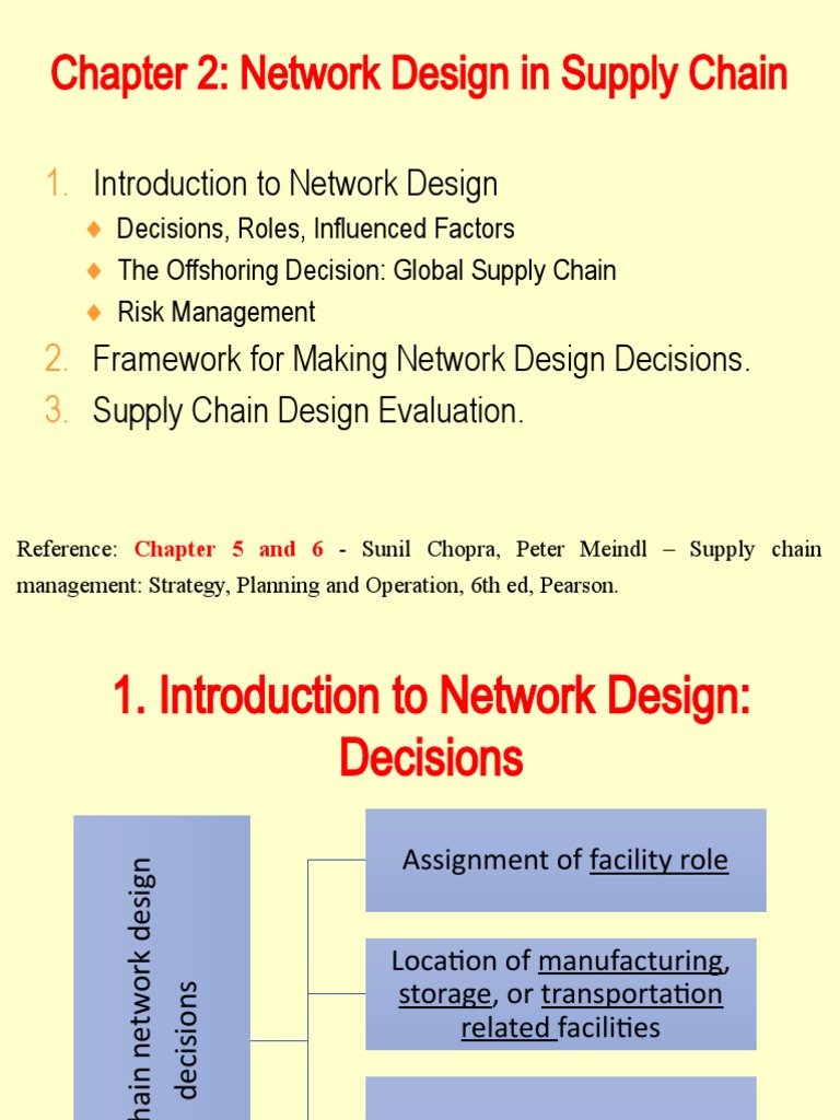 Chapter 2 Supply Chain Network Design | PDF | Net Present Value ...