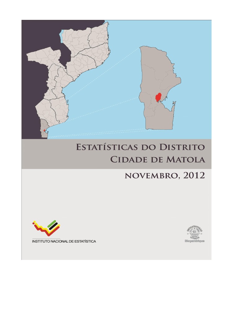 INE 2012 - Estatisticas Do Distrito de Cidade Da Matola | PDF ...