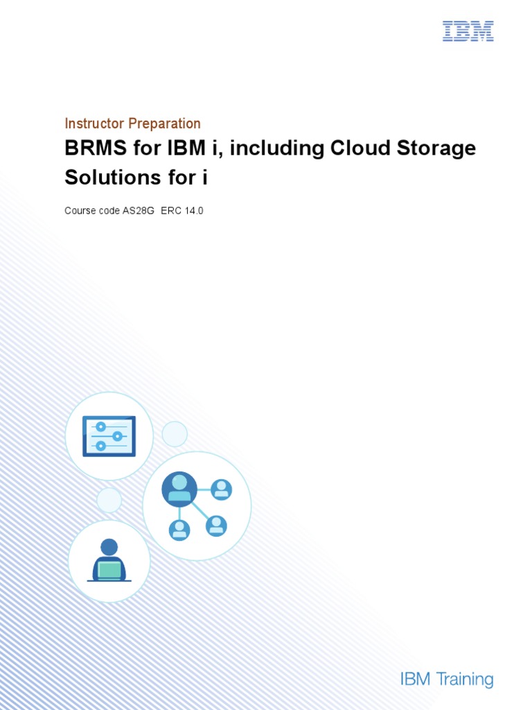 Front Cover: BRMS For IBM I, Including Cloud Storage Solutions For I ...