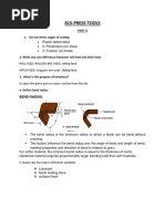 Press Tool Design | PDF | Sheet Metal | Mechanical Engineering