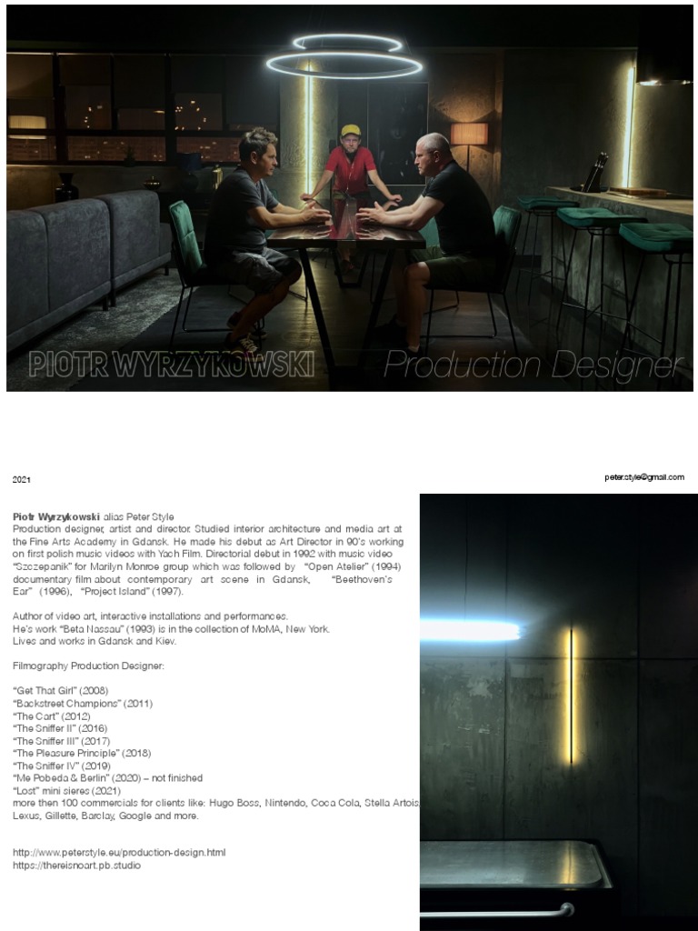 Production Designer Portfolio | PDF