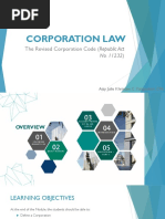 The Corporation Code Reviewer PDF | PDF | Corporations | Subsidiary