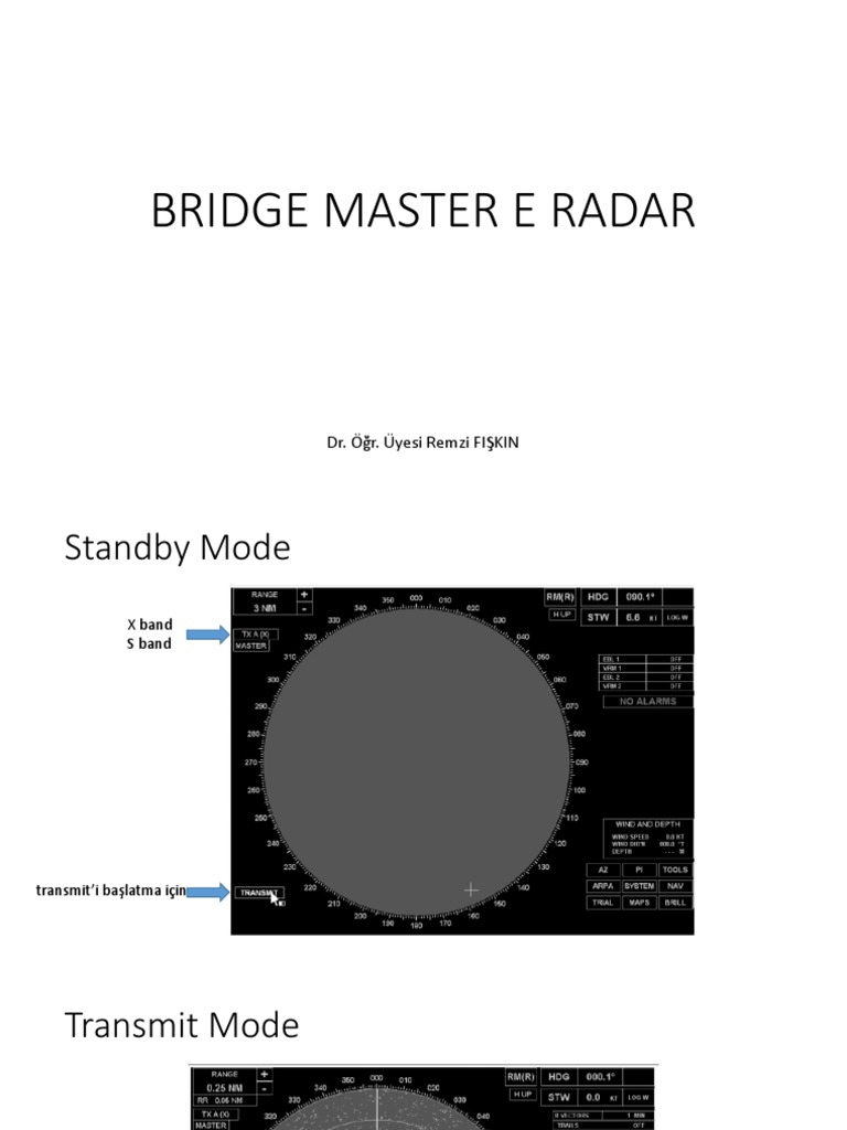 Bridge Master E Radar | PDF