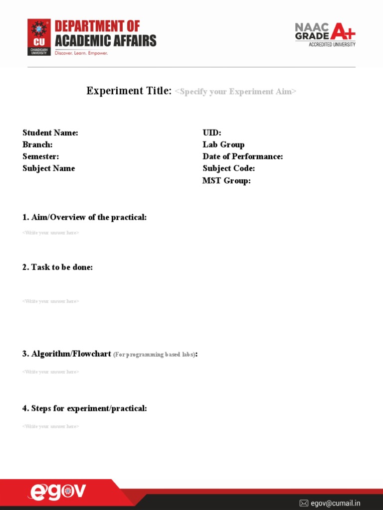 Lab MST-1 Worksheet | PDF