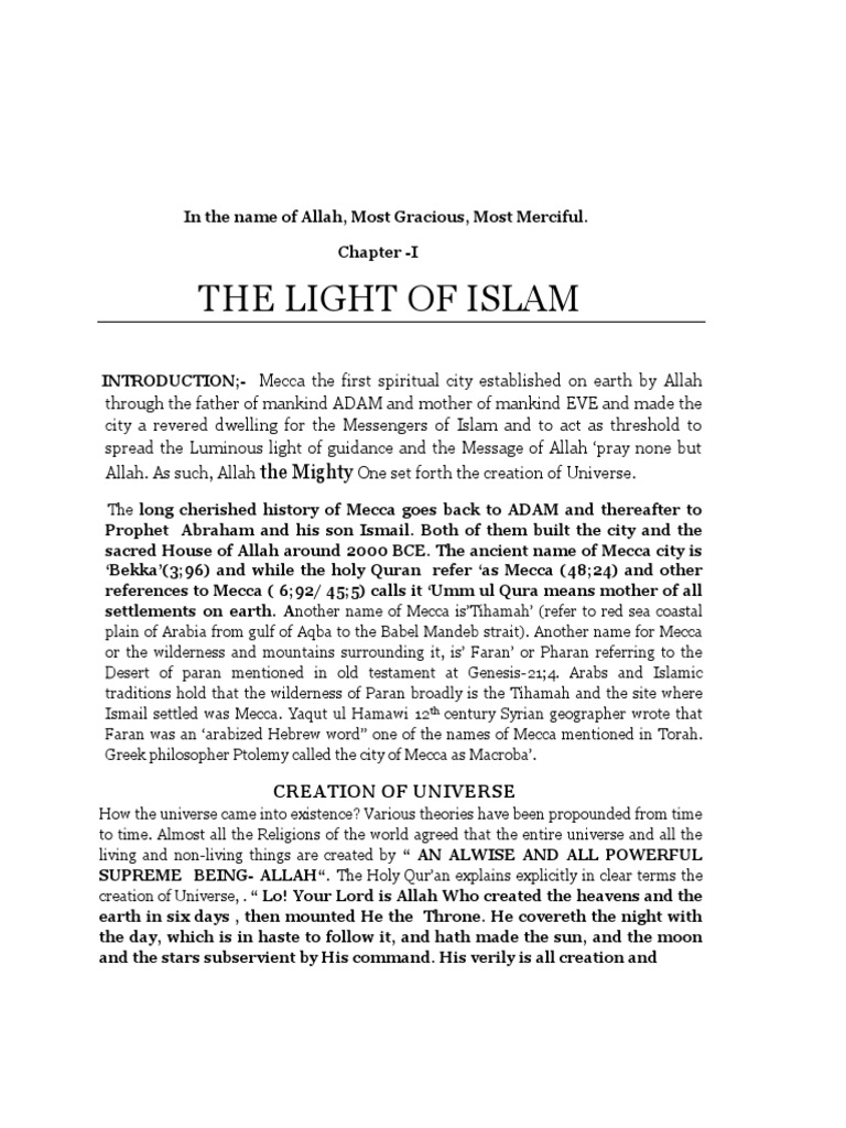 The Light of Islam | PDF | Zoroastrianism | Heliocentrism