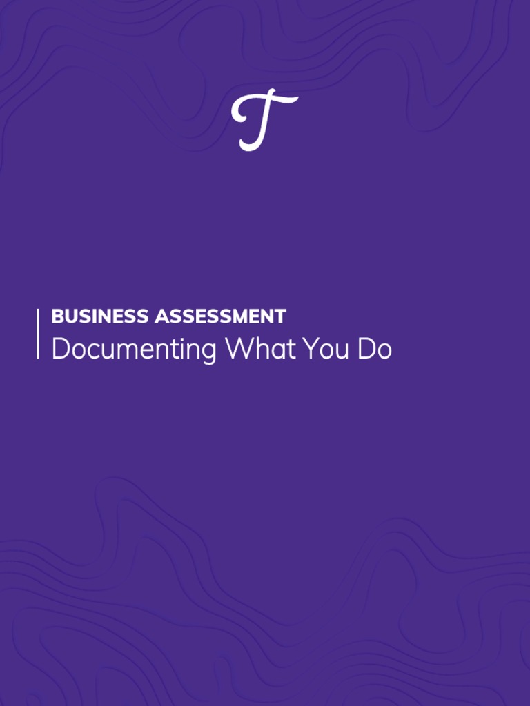 Business Documentation Assessment by Trainual | PDF | Sales | Marketing