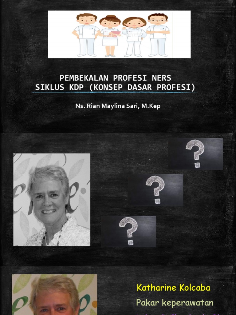Pembekalan Profesi Ners KDP JK Katharine Kolcaba | PDF