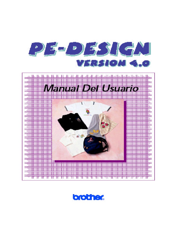 Brother Manual Pe-Design 6.0 | PDF