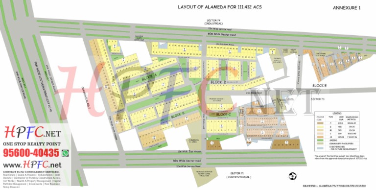 DLF Alameda Site-Layout | PDF
