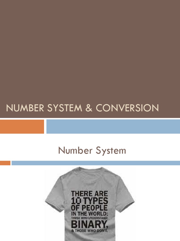 Number System & Conversion | PDF | Byte | Elementary Mathematics