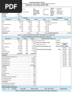 Payslip: This Is A Computer Generated Payslip. Signature Is Not ...